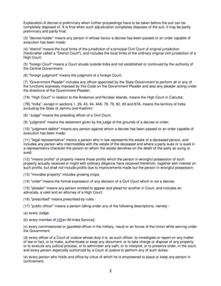 Code of civil procedure 1908.bose | Law