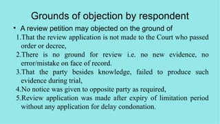 Code of civil procedure 1908 reference, review, revision | PDF