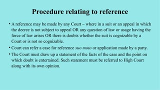 Code of civil procedure 1908 reference, review, revision | PDF