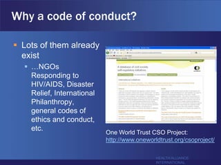Code of Conduct | PPTX