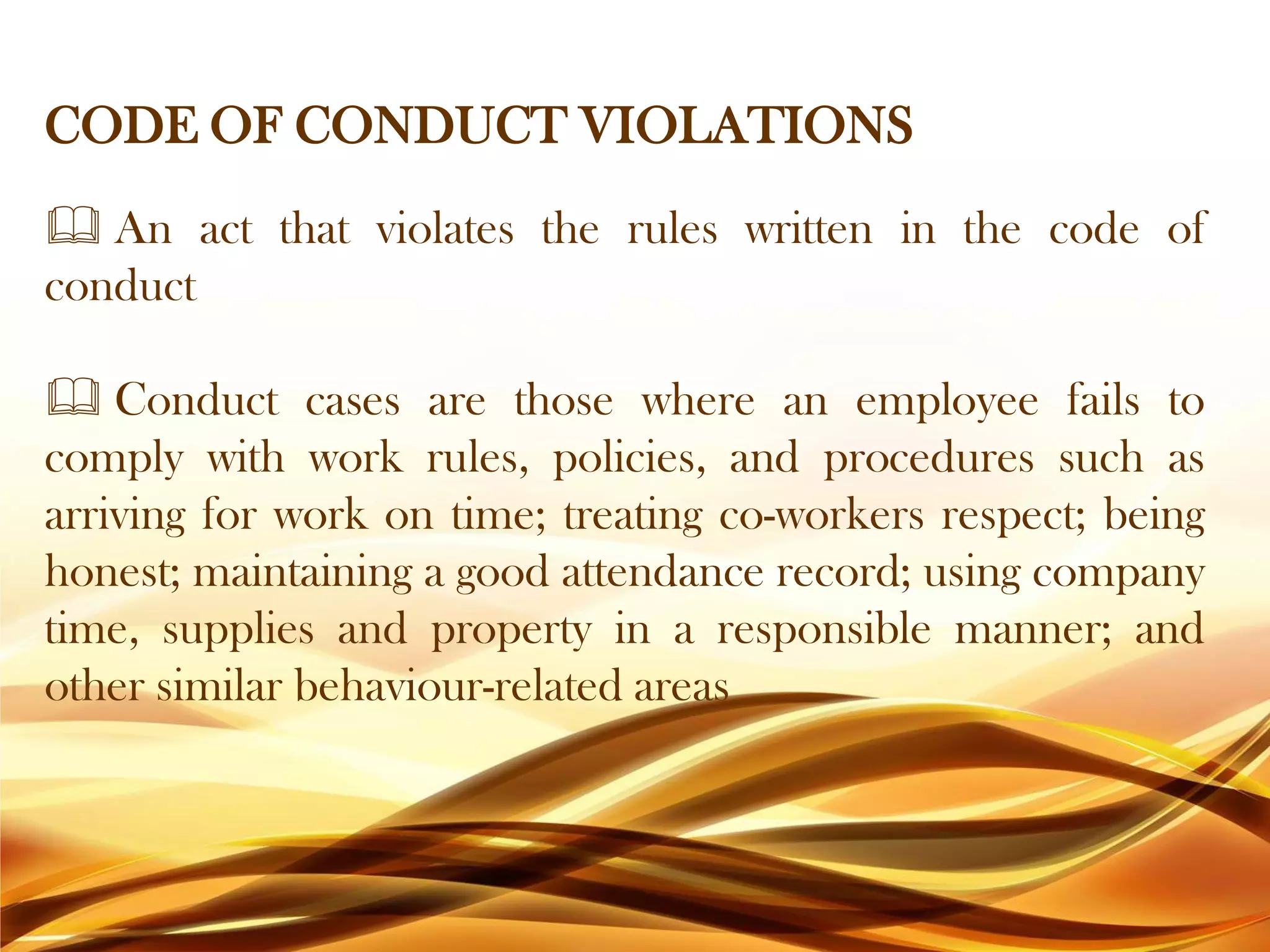 Code of Conduct | PDF