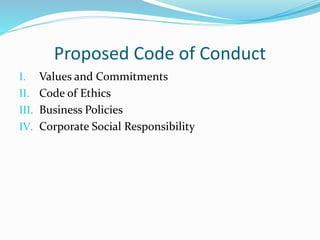 Code of conduct | PPTX
