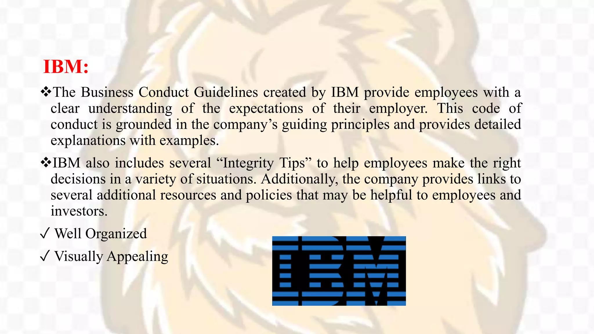 Code of conduct | PPTX