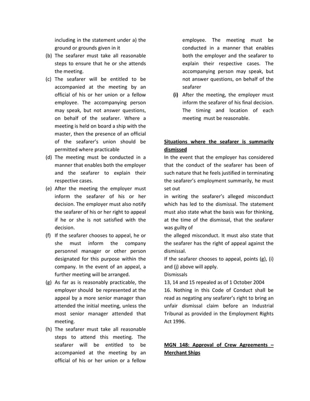 Code of conduct alc & mlc | DOCX | Law