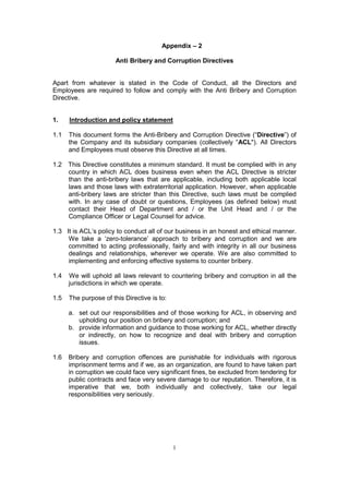 Code of conduct and Business Ethics | PDF