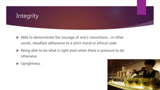 Code of conduct for a hospitality professional | PPTX