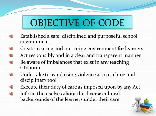 Code of conduct for teachers.pptx1 | PPTX | Professional School ...