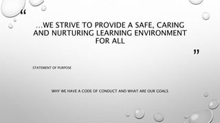 Making school codes of conduct more transparent | PPTX