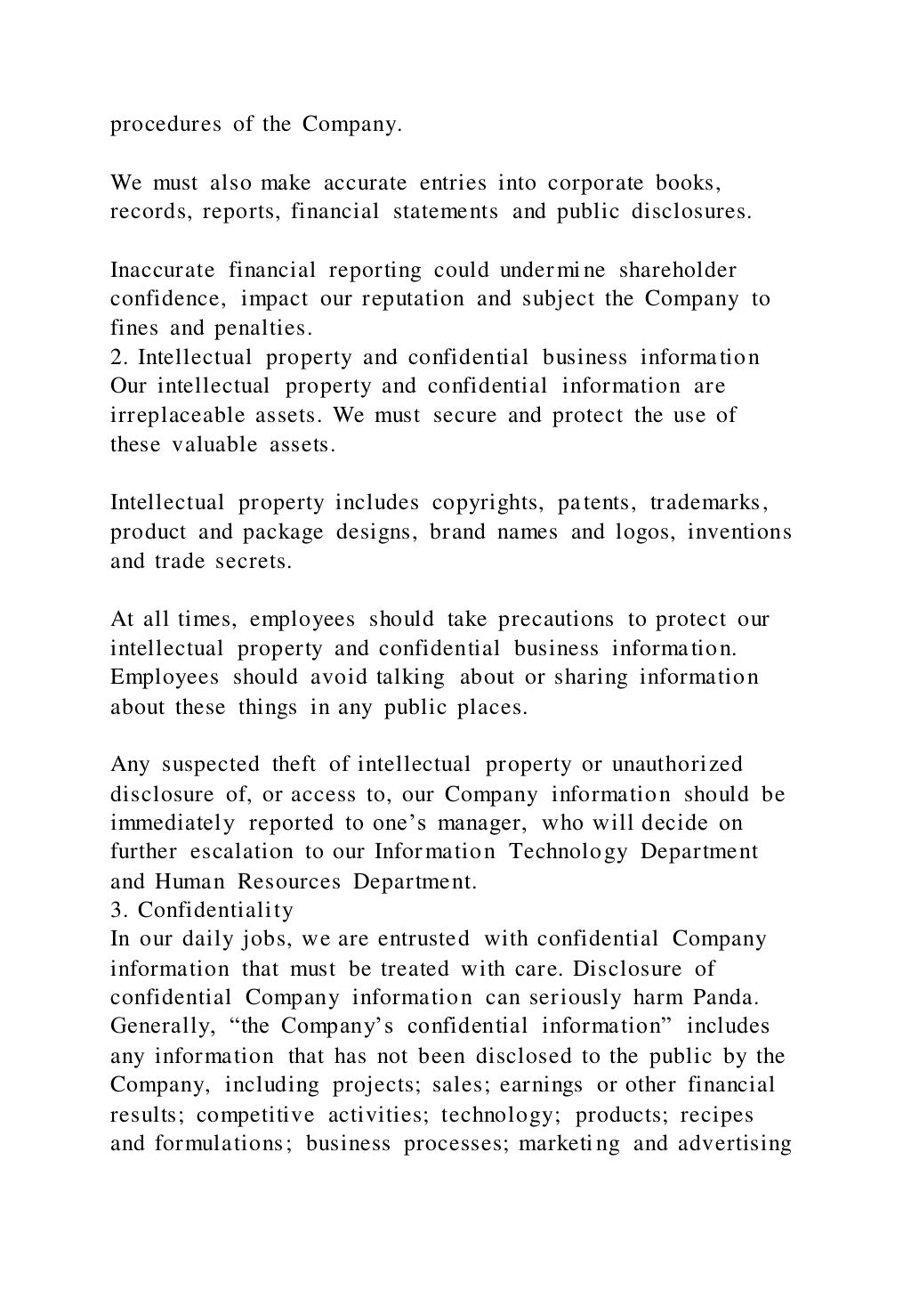 Code of ConductPageCode of Conduct2PART 1 INTRODUCTION | PDF