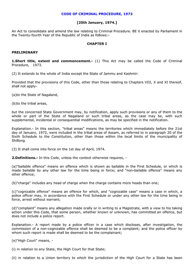 Indian Criminal Procedure Code PDF indian-criminal-procedure-code-pdf