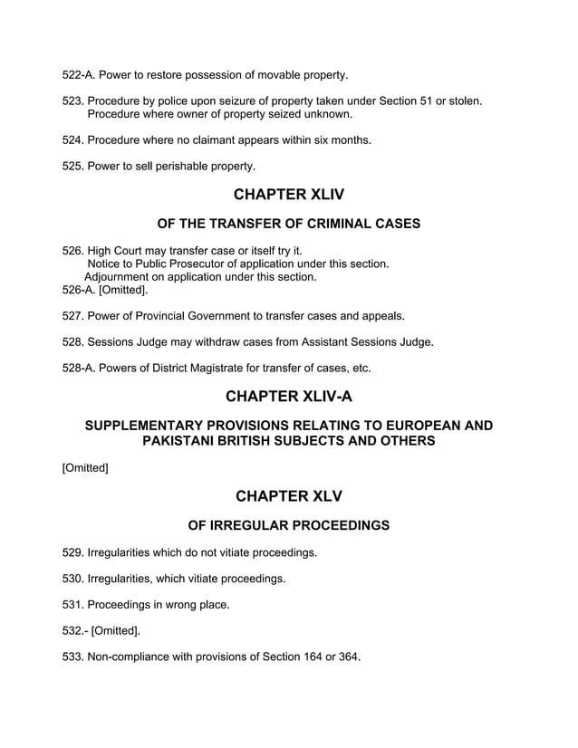 Code of criminal procedure 1898 | PDF | Crime & Harmful Acts to Individuals, Society & Human ...