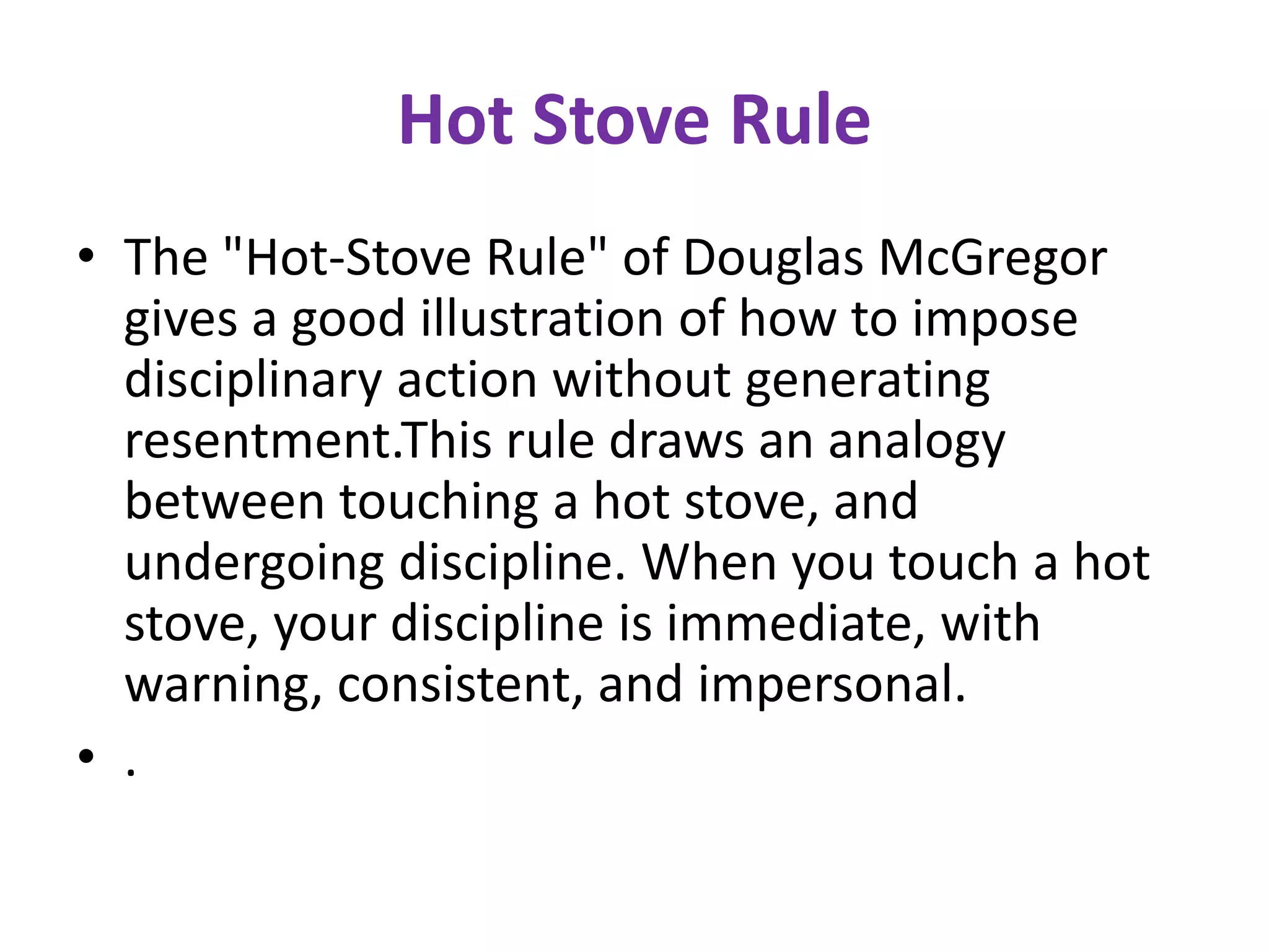 Code of discipline | PPTX