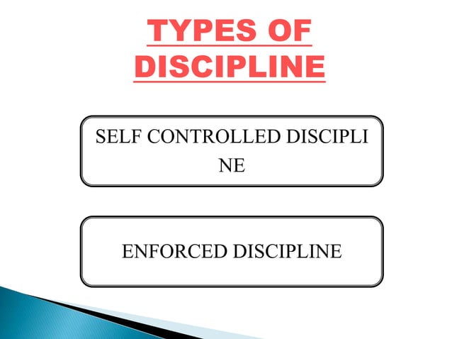 Code of discipline | PPTX