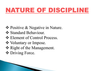 Code of discipline | PPTX