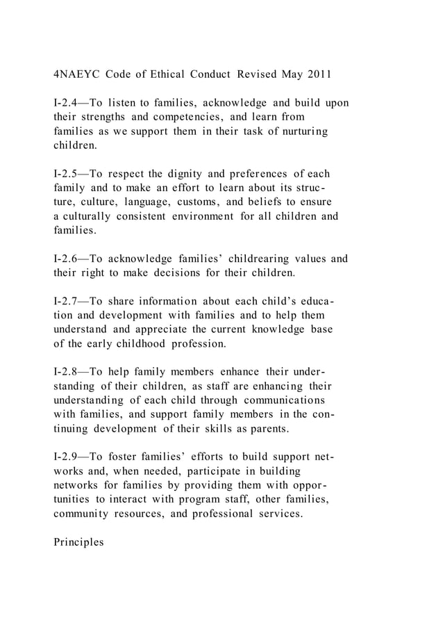 Code of Ethical Conductand Statement of CommitmentA posi | DOCX