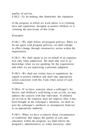 Code of Ethical Conductand Statement of CommitmentA posi | DOCX