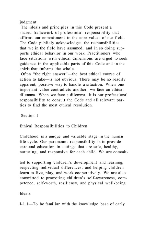 Code of Ethical Conductand Statement of CommitmentA posi | DOCX