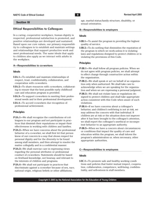 Code of ethical conduct statement | PDF