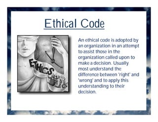 Code of ethics | PDF