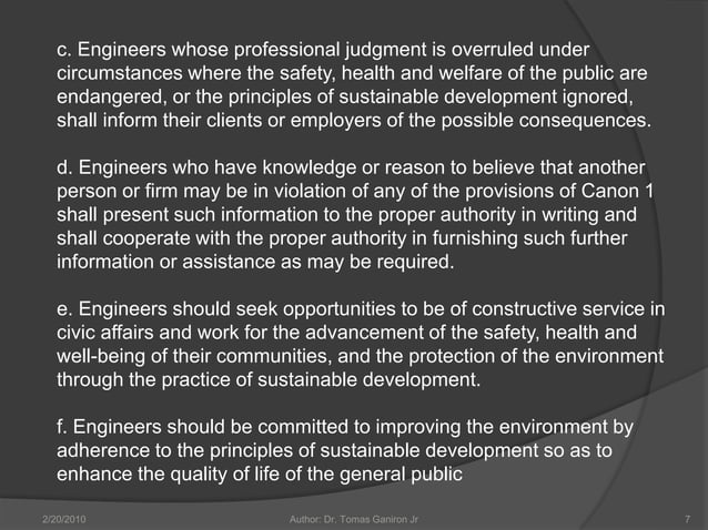 Code of Ethics | PDF | Civil Engineering Industry | Industries