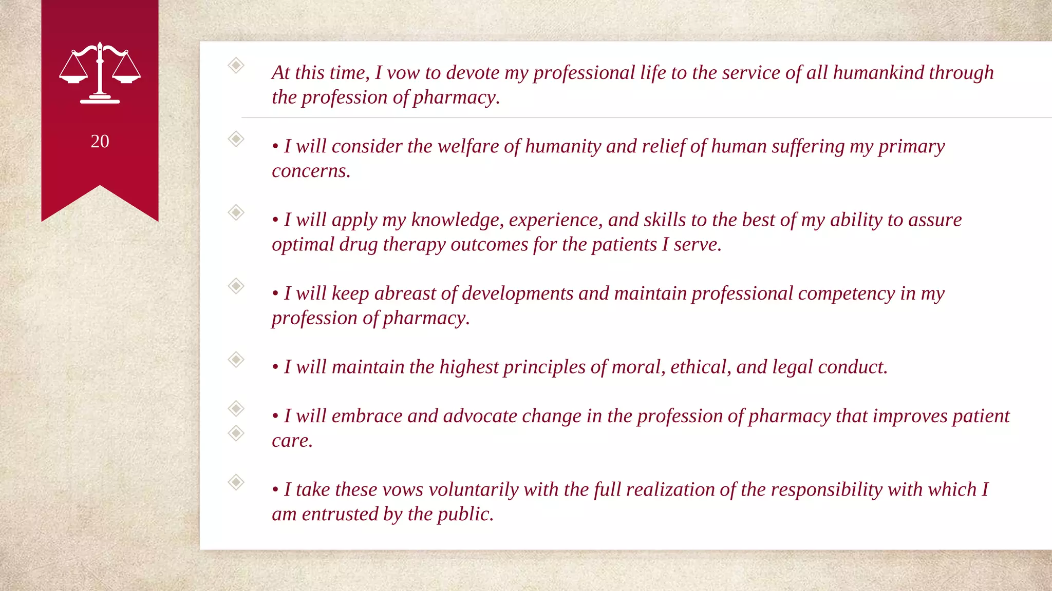 Pharmaceutical Code of ethics | PPTX