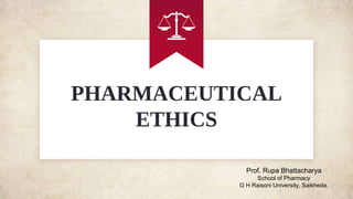 Pharmaceutical Code of ethics | PPTX