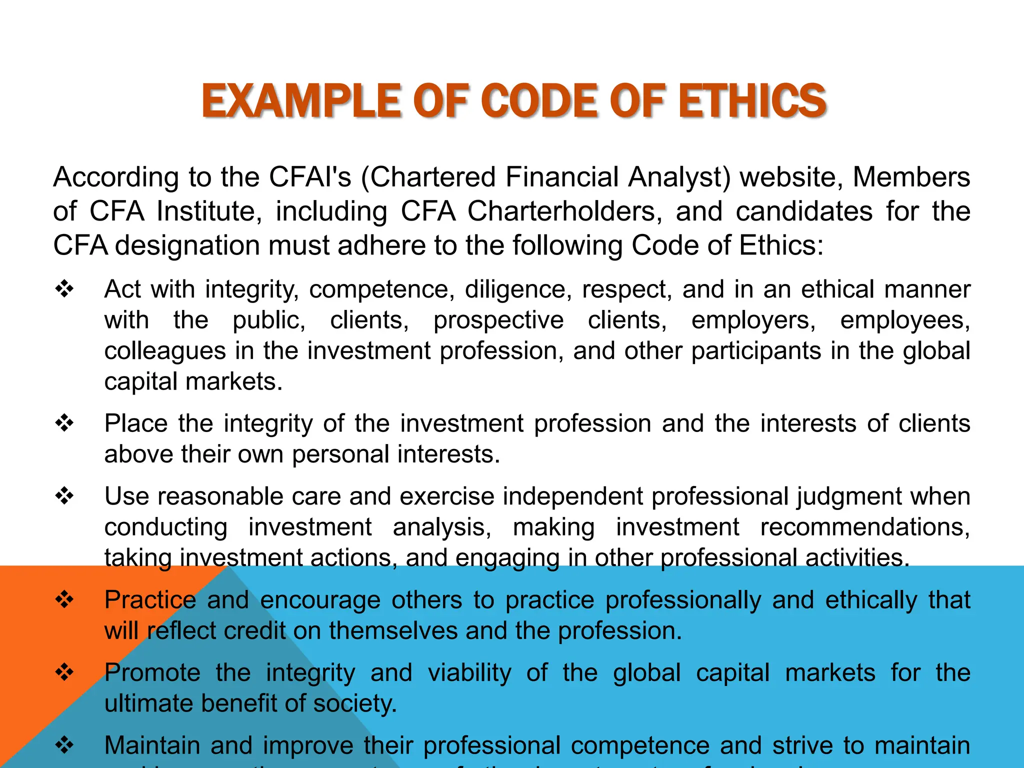 Ethical Codes: Code of Ethics Among Professionals | PPTX