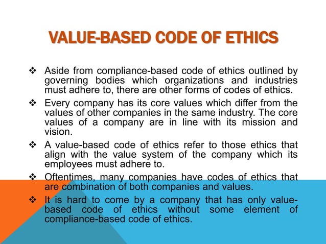 Ethical Codes: Code of Ethics Among Professionals | PPT
