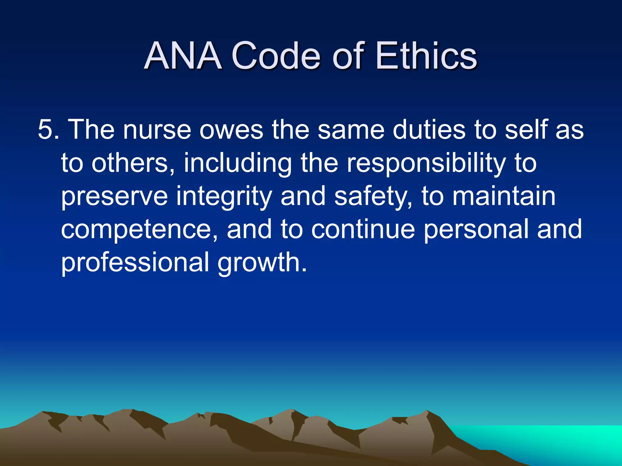 code of ethics and professional conduct.ppt
