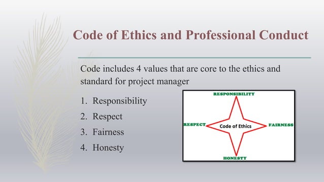 Code of ethics and professional conduct (1) | PPT