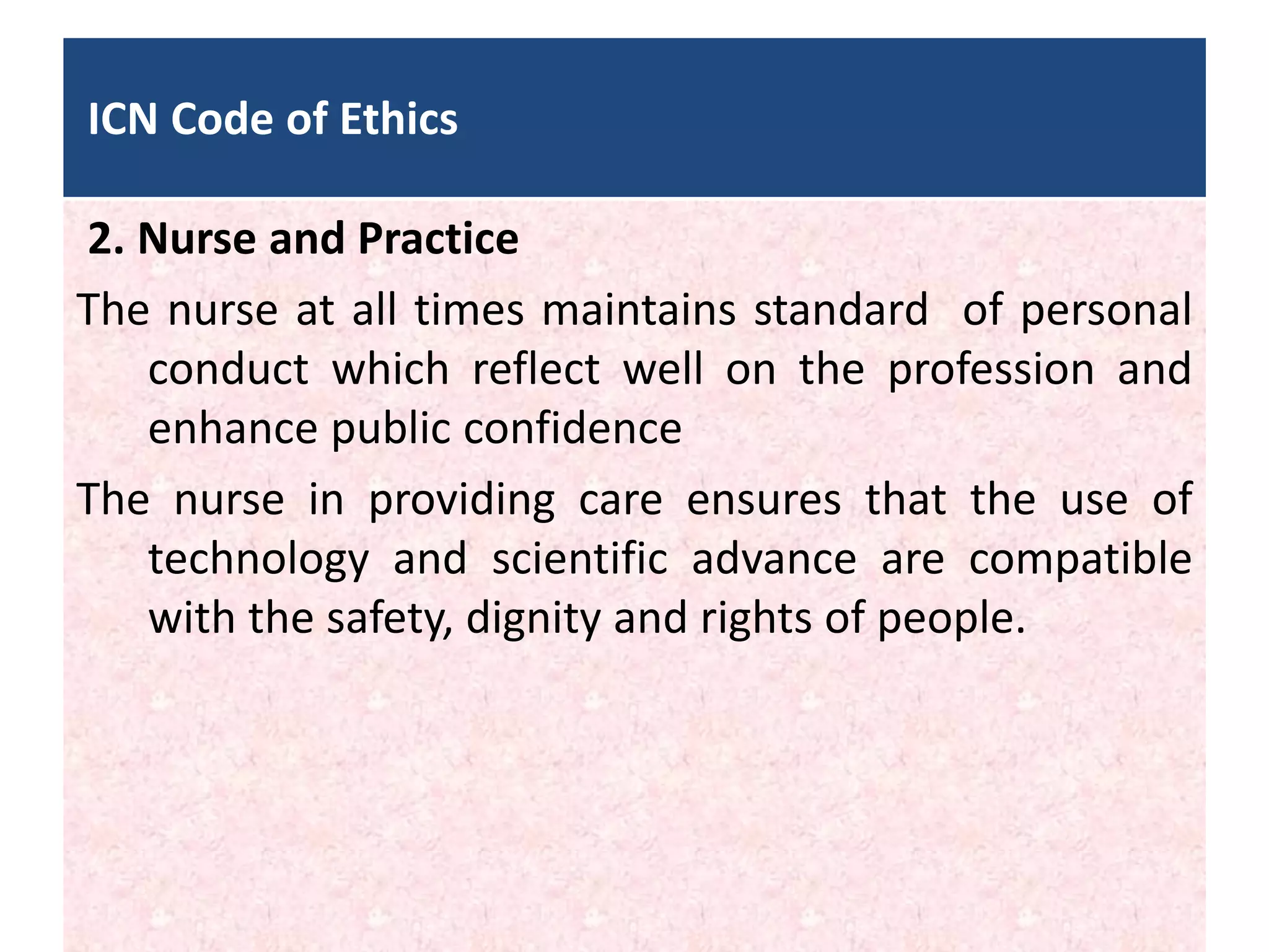 Code of Ethics and Professional conduct for nurses.pptx