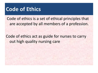 Code of Ethics and Professional conduct for nurses.pptx