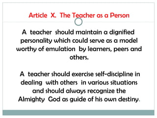 Code of Ethics | PPT