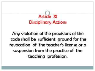 Code of Ethics | PPT