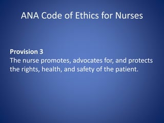 Printable Nursing Code Of Ethics