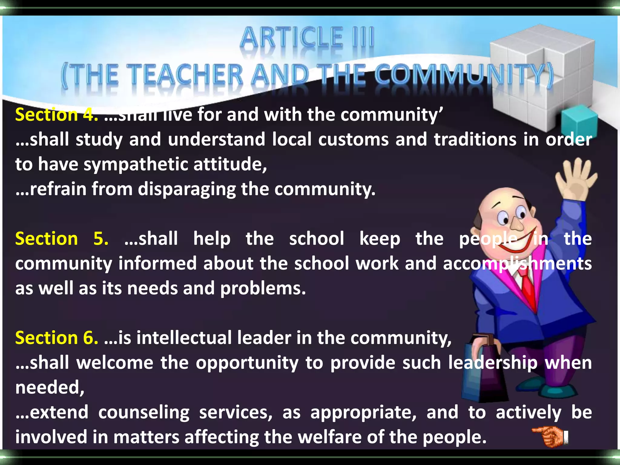 Code of Ethics for Professional Teachers of the Philippines | PPTX
