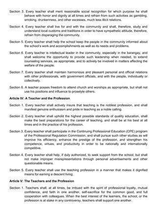 CODE_OF_ETHICS_FOR_PROFESSIONAL_TEACHERS.docx | Professional School ...