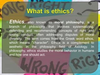 Code of ethics for students | PPT