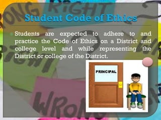 Code of ethics for students | PPTX