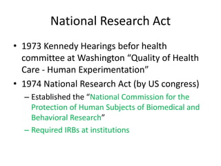 Code of ethics in clinical trial | PPTX