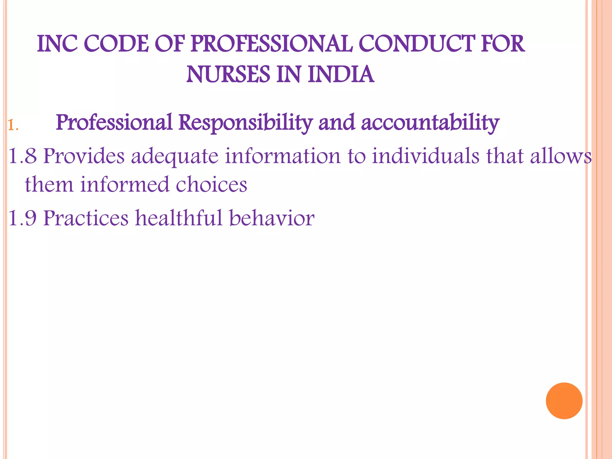 Code of ethics ppt | PPTX