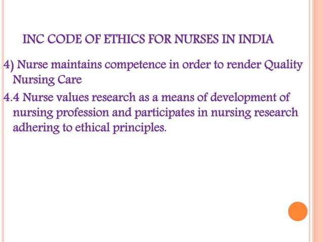 Code of ethics ppt | PPTX
