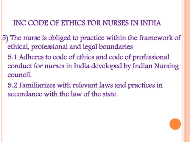 Code of ethics ppt | PPTX