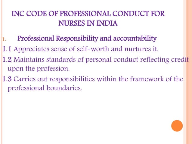 Code of ethics ppt | PPTX