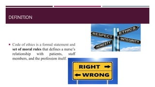 Code of ethics ppt | PPT