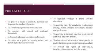 Code of ethics ppt | PPT