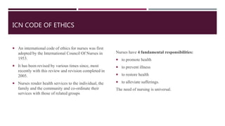 Code of ethics ppt | PPT