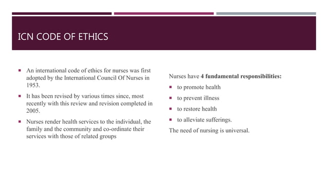 Code of ethics ppt | PPT