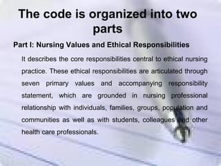 Code of ethics & professional conduct | PPT | Parenting Babies and ...