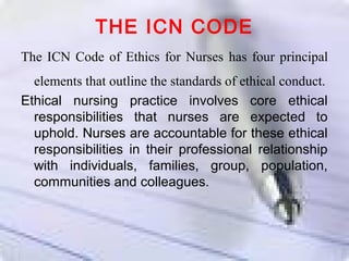 Code of ethics & professional conduct | PPT | Parenting Babies and ...